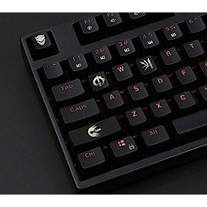 Mugen Custom Genji Overwatch Gaming Keycaps Set for Cherry MX Switches - Fits Most Mechanical Gaming Keyboards - with Keycap Puller