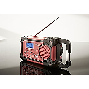Sharper Image Emergency Solar Hand Crank Radio
