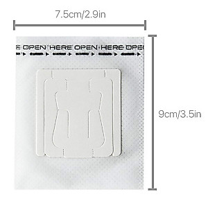 Ayevision 100Pcs Portable Coffee Filter Paper Bag Hanging Ear Drip Coffee Bag Single Serve Disposable Drip Coffee Filter Bag Perfect for Travel, Camping, Home, Office