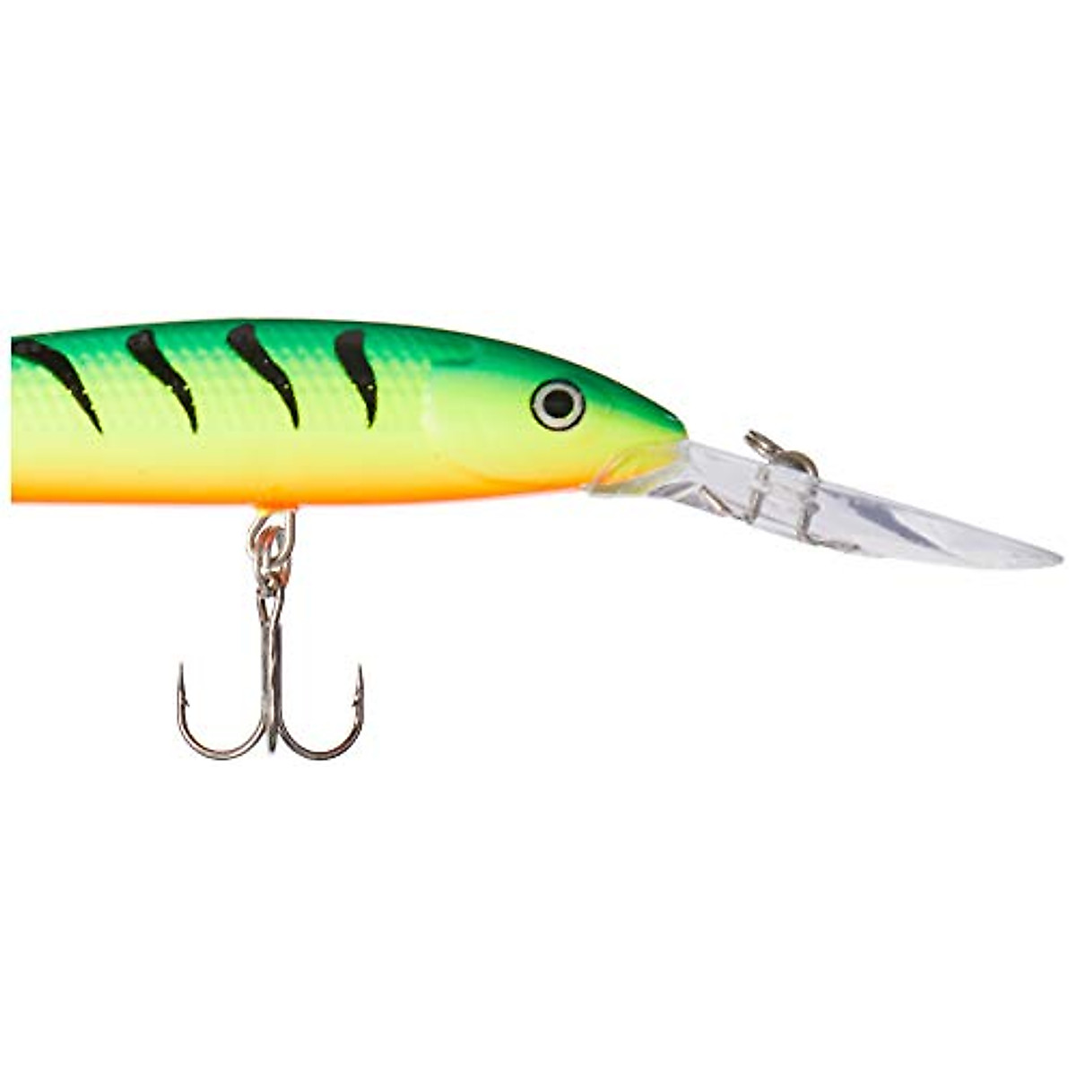 Rapala Down Deep Husky Jerk 10 Fishing lure, 4-Inch, Firetiger