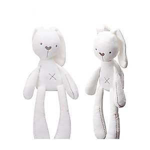 Mamami Soft Snuggle Bunny Plush Childs First Bubby Doll Cotton and Natural Color