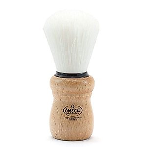 Omega Shaving Brush # 90005 Syntex 100% Synthetic