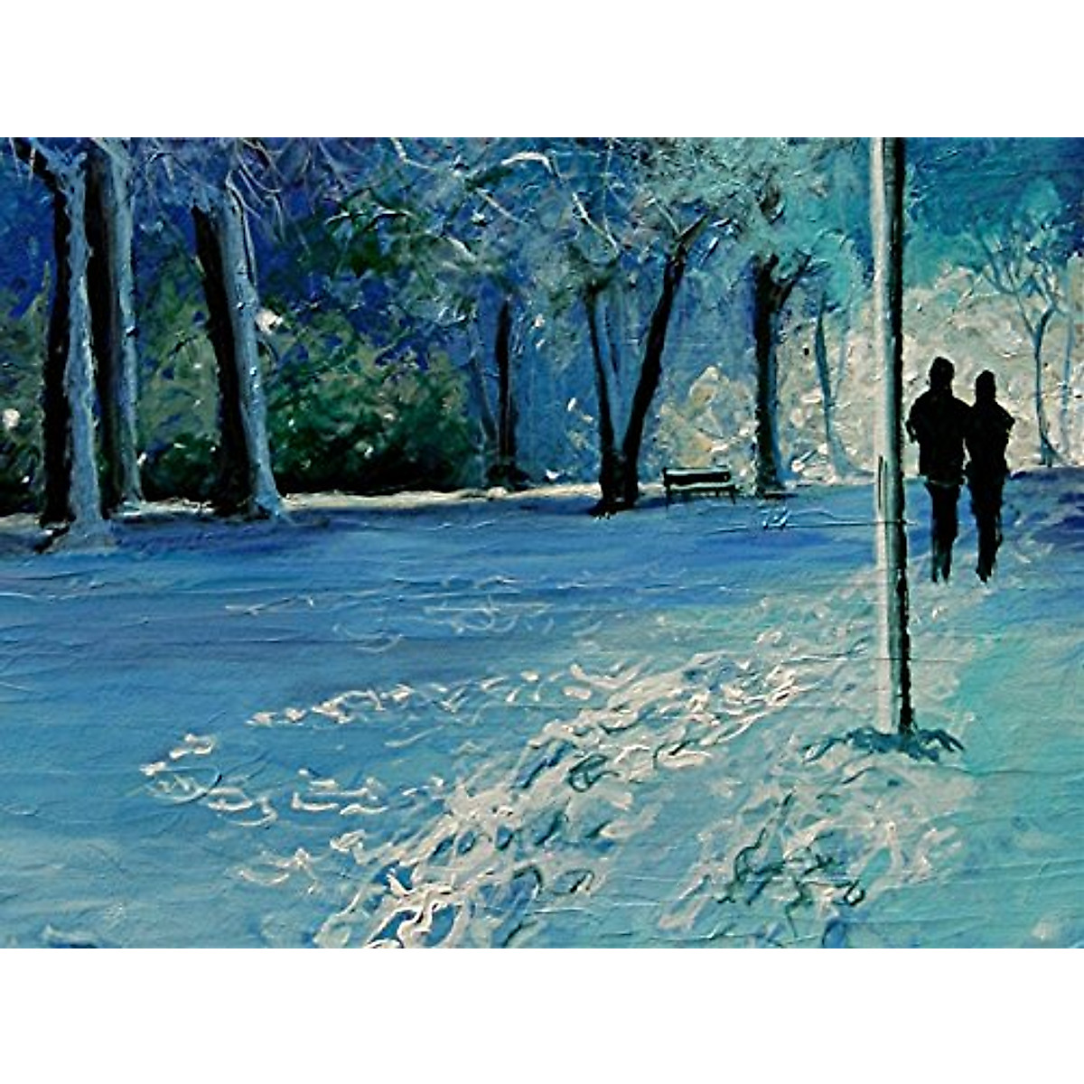 Footsteps in the Snow, Limited Edition, Signed And Numbered Print