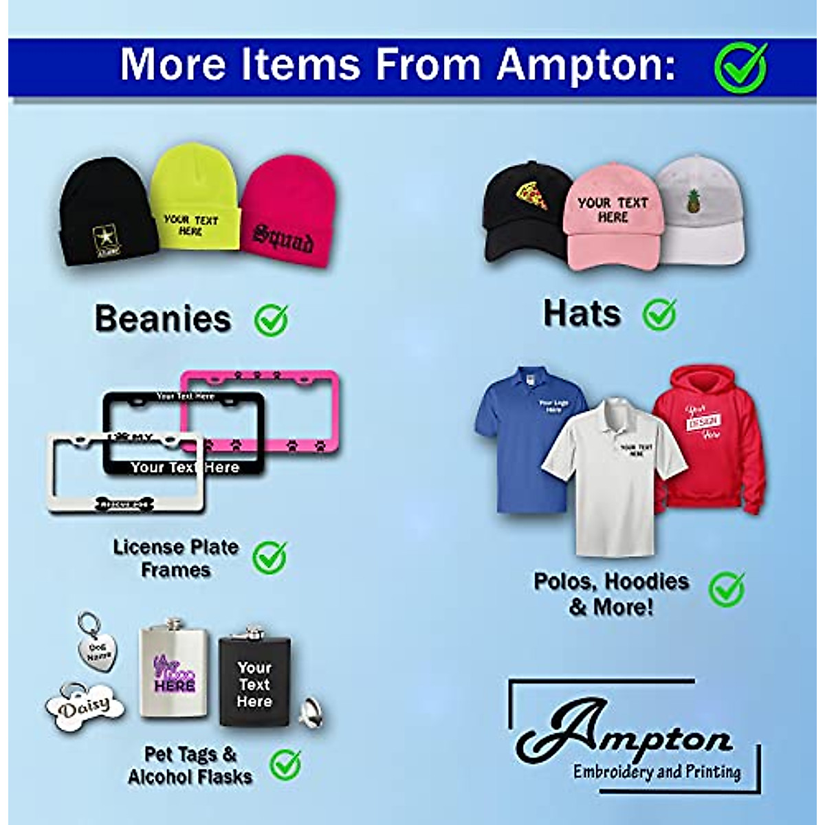 Personalized Embroidery Personalized Embroidered Hat Customized Structured Logo Custom Stich