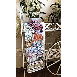 MollyMac | Sheep DISHTOWEL | Decorative Bar Towel | Soft Absorbent Dish Cloth | Kitchen Decor | Gift for Dinner Party Birthday New Home | Made in UK | 28”x18” 100% Cotton Tea Towel