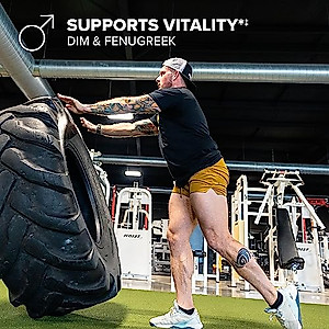 Cellucor P6 Extreme - Enhanced Support for Men | Supports Muscle Growth & Strength | Natural Support Supplement with TESTFACTOR, Ginseng, elevATP, DIM, SenActiv & Fenugreek - 150 Caps