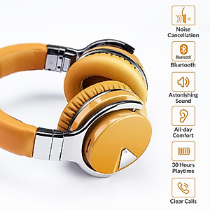 Million Sold 10 Years Classic E7 Active Noise Cancelling Headphones with Upgraded Noise Cancellation, Bluetooth Headphones Wireless with HD Sound Vivid Deep Bass, for Home Office Travel Birthday Gift