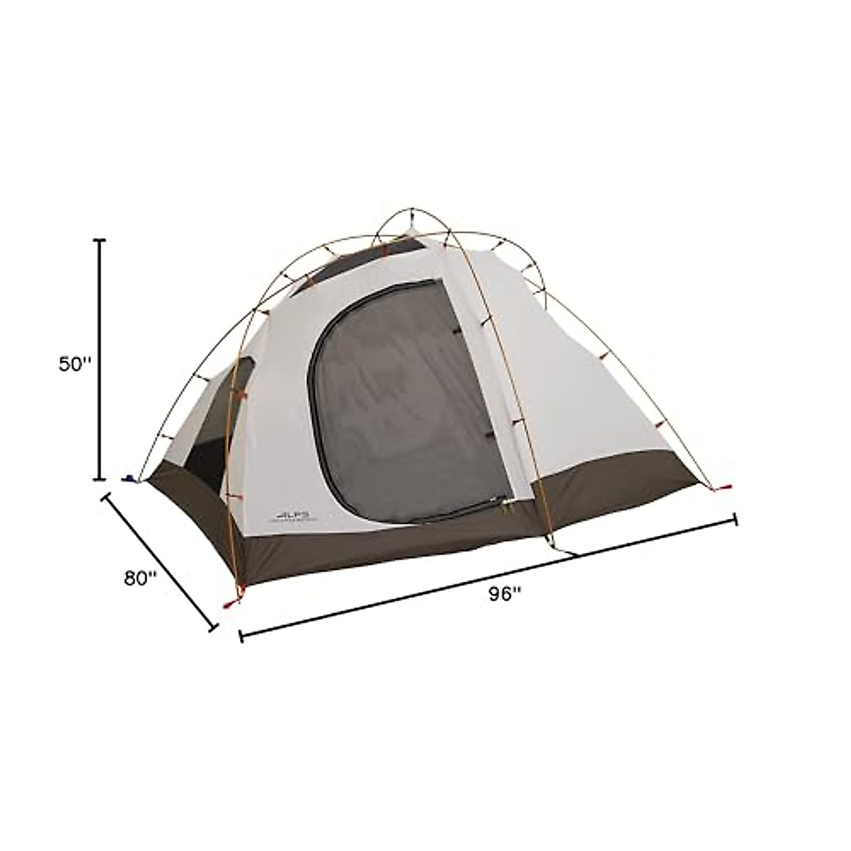 ALPS Mountaineering Extreme 3-Person Tent, Clay/Rust