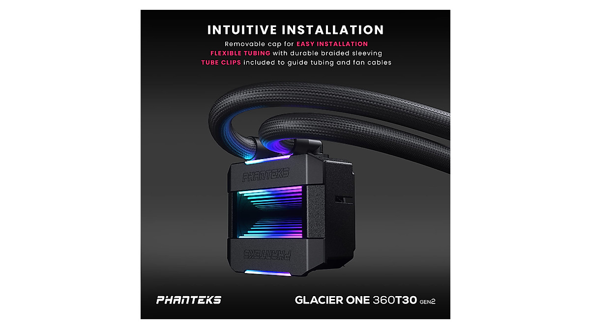 Phanteks Glacier One 360T30: High-Performance AIO Cooler