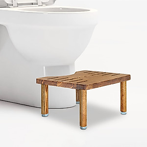 Toilet Squat Stool for Adults, Children - Poop Potty Stool, Non-Slip Bathroom Toilet, Kids, Toddler Step Stool for High Beds, Kitchen Helper