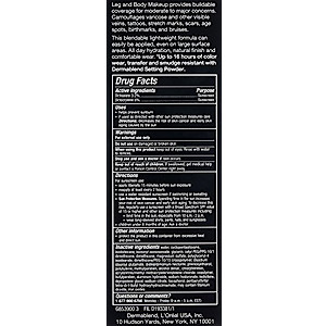 Dermablend Leg and Body Makeup Foundation