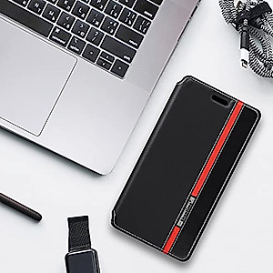 Shantime for Infinix Hot 20 4G Case, Fashion Multicolor Magnetic Closure Leather Flip Case Cover with Card Holder for Infinix Hot 20 Free Fire X6826B (6.82”)