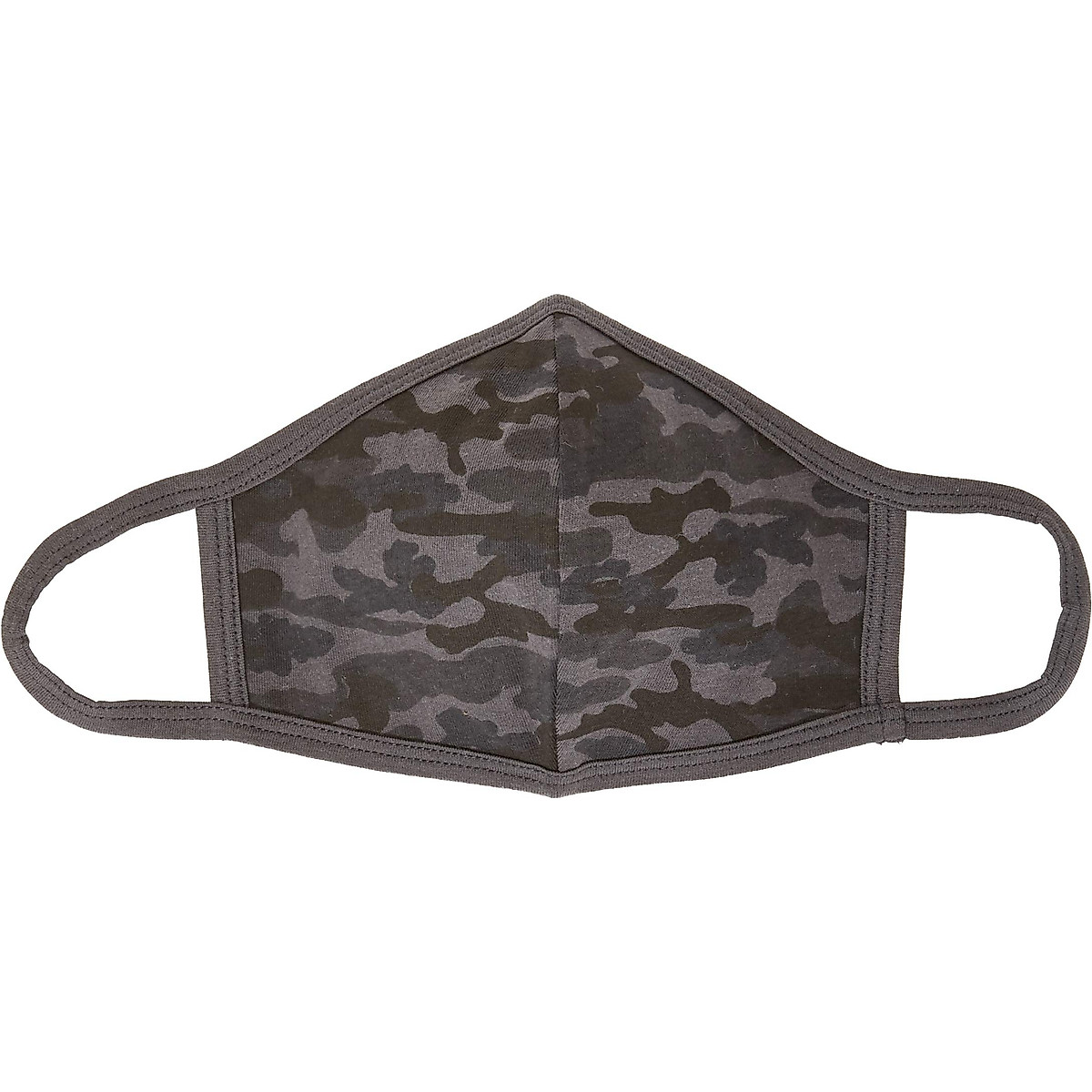 Quality Durables Unisex Adult 4-Pack Washable Reusable Face Mask, Black Camo/Black/Olive Camo/Olive, Large/X-Large