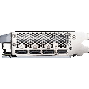 MSI Gaming GeForce RTX 4070 12GB GDRR6X Extreme Clock: 2520 MHz 192-Bit HDMI/DP Nvlink TORX Fan 4.0 Ada Lovelace Architecture Graphics Card (RTX 4070 VENTUS 2X WHITE 12G OC)