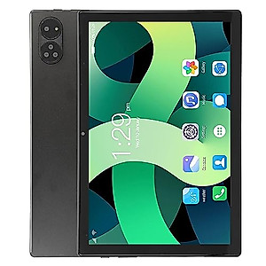 Airshi 10.1 Inch Tablet 8GB 256GB 2 in 1 Tablet with Keyboard for Daily Use (US Plug)
