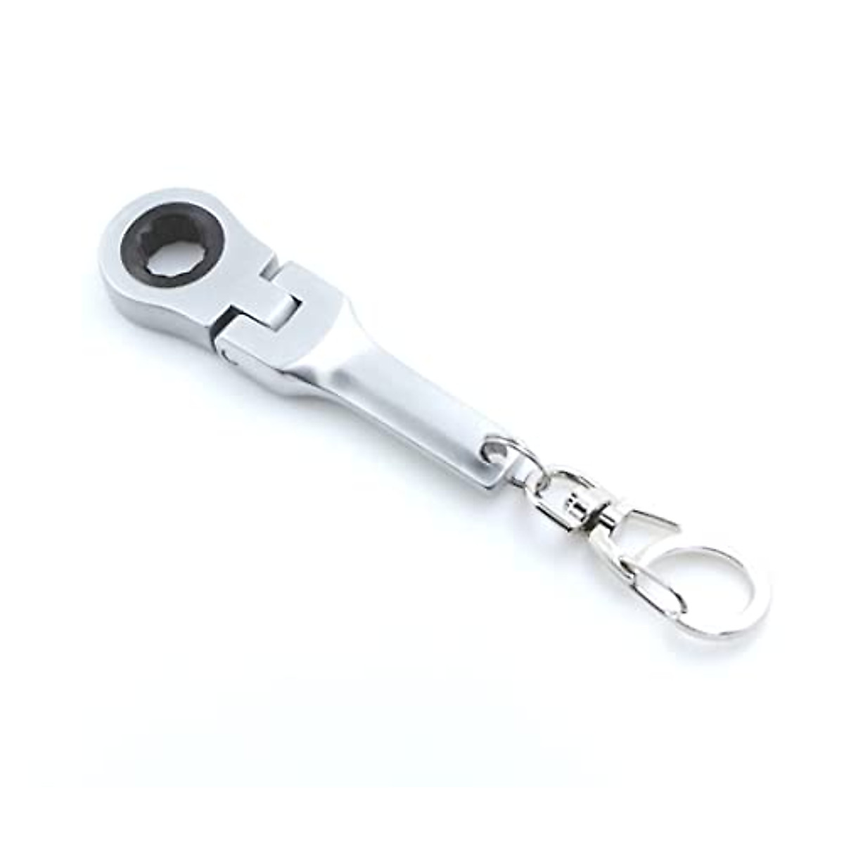 GT//Rotors 10mm Ratchet Wrench Keychain Flex Head Key Ring (2 Pack)