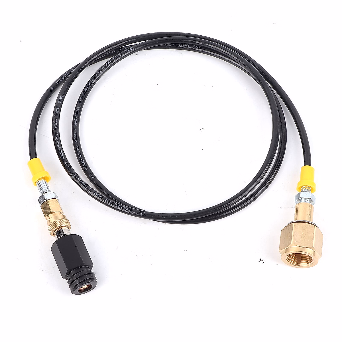 CO2 Cylinder Refill Adapter Hose, 4 9ft CO2 case CO2 Cylinder Direct Adapter, CO2 case Filling Station Charging Adapter For Soda Maker Filling for Bottle