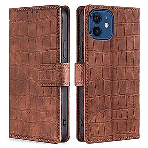 Ownetee DIIGON Phone Cover Wallet Folio Case for Oppo Reno 2, Premium PU Leather Slim Fit Cover for Reno 2, Good Touch, Brown