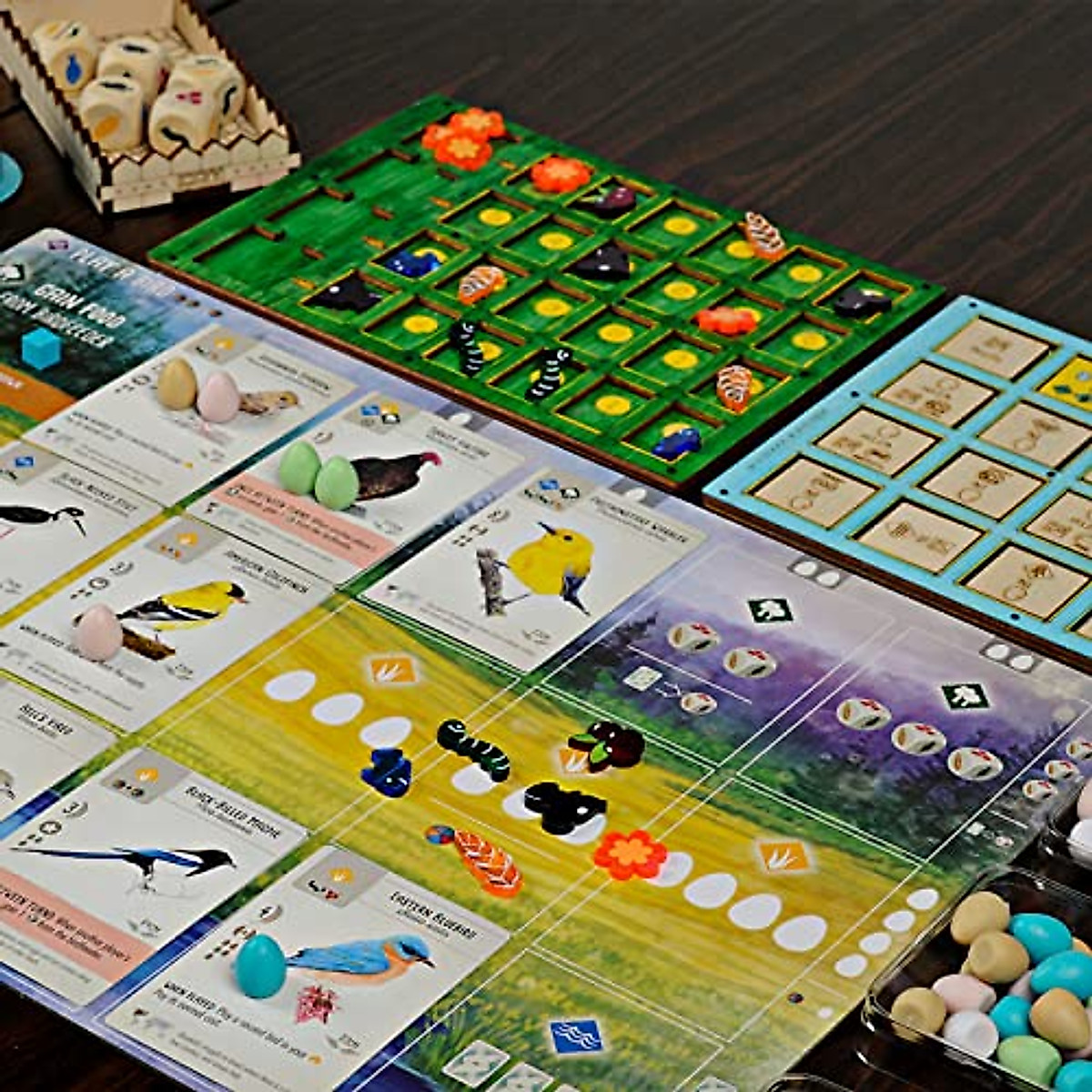 CZYY Wingspan Food Resource Tokens Included Nectar Set of 174 Acrylic Laser Cut Upgraded for Wingspan Board Game