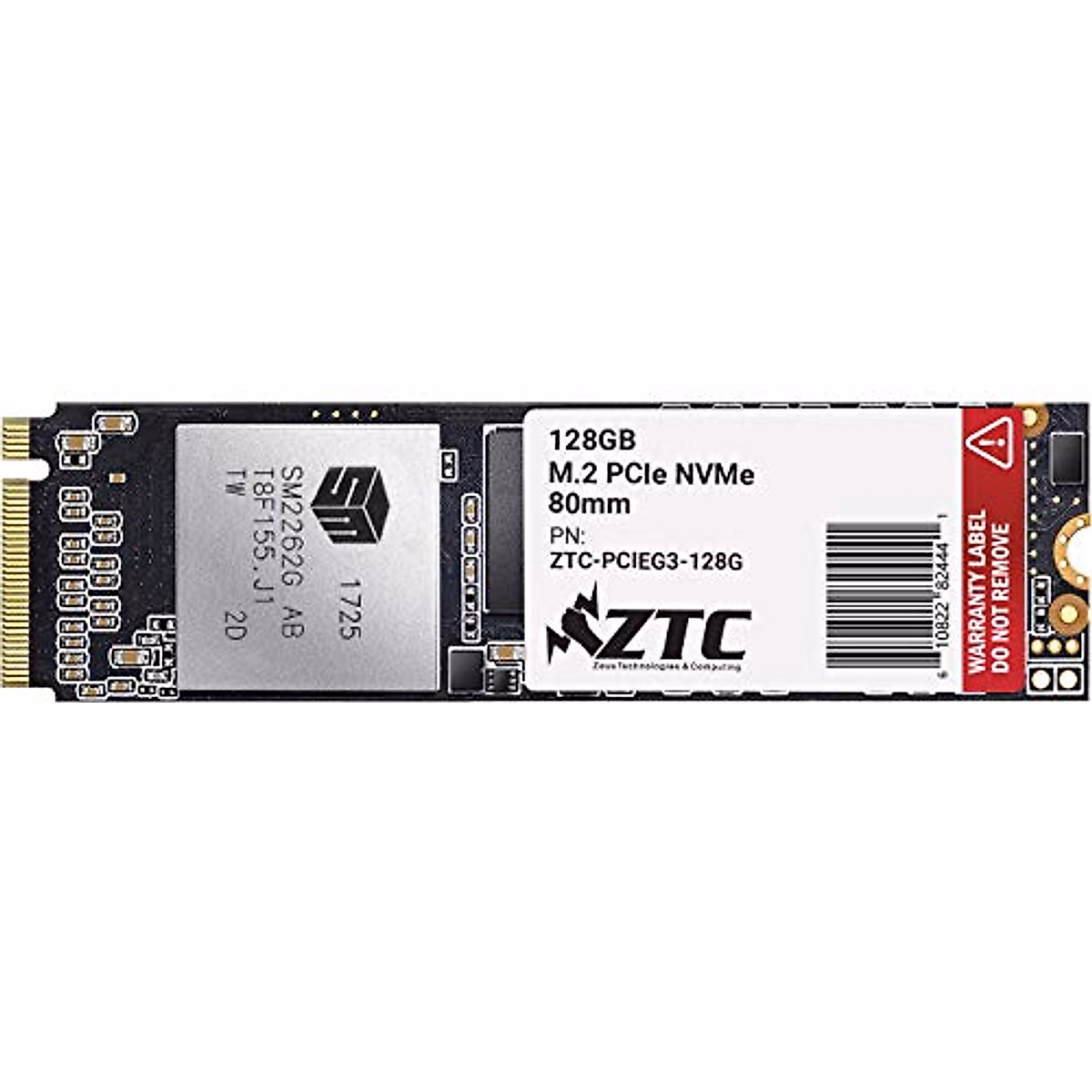 ZTC 128GB M.2 NVMe PCIe 80mm SSD Astounding Performance and High-Endurance Great Upgrade for Gaming Model ZTC-PCIEG3-128G