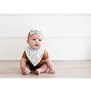 Copper Pearl Baby Bandana Drool Bibs for Drooling and Teething 4 Pack Gift Set Aussie