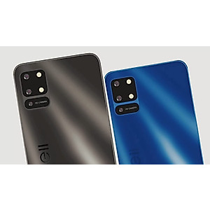 Uniqcell UNI 10X | Android Cell Phone | 6.55" HD+INCELL Punch Hole | Dual Sim | 128GB of Storage | Side Fingerprint (Black)