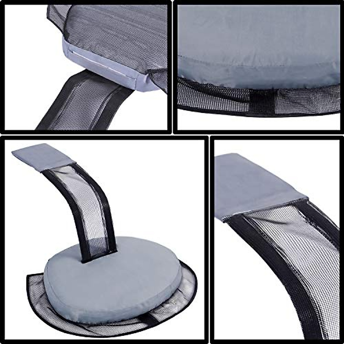 2 Pack Animal Saving Escape Ramp, Swimming Pool Accessories Lifesaver, Pool Critter Escape Ramp Rescues Saving Ducks, Chipmunks, Critters(Grey)