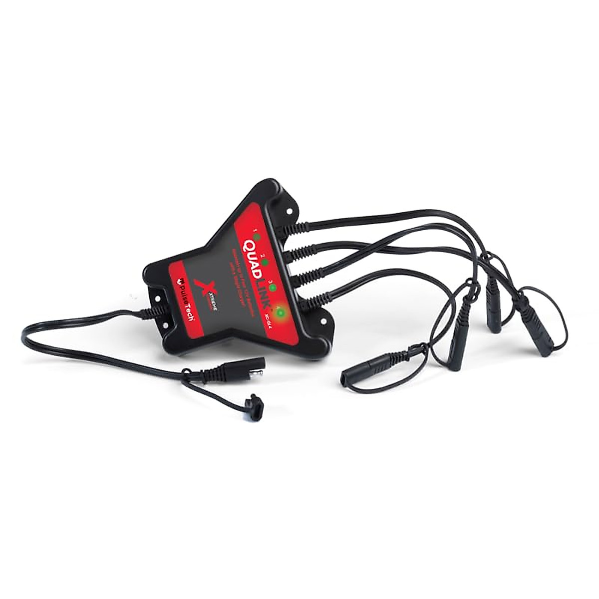 PulseTech QUADLINK – Charge 4 Batteries at The Same TIME, Your existing Charger or Ours, Four Channels from One Charger (XC-QL4)