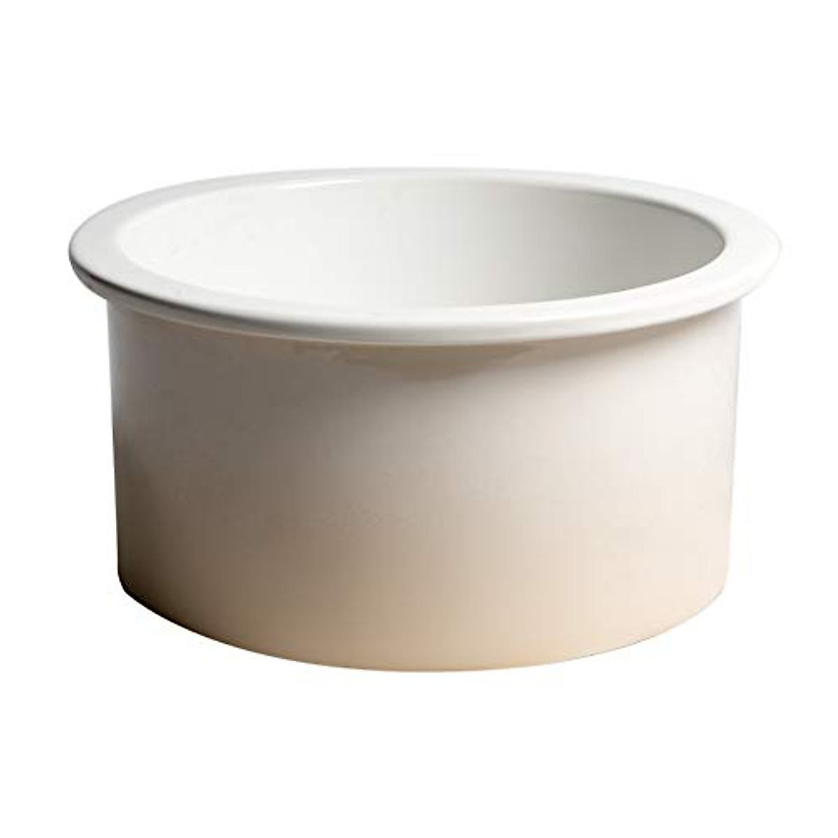 ALFI brand ABF1818R-W Kitchen Sink, White