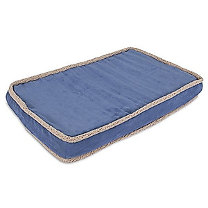 Petmate Aspen Pet Orthopedic Plush Quilted Bed, Colors May Vary, 28 x 38 Inches