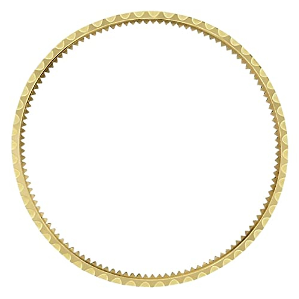 Ewatchparts BEZEL & INSERT COMPATIBLE WITH ROLEX SUBMARINER SERTI 18K 16613 REAL GOLD BLUE GOLD FONT