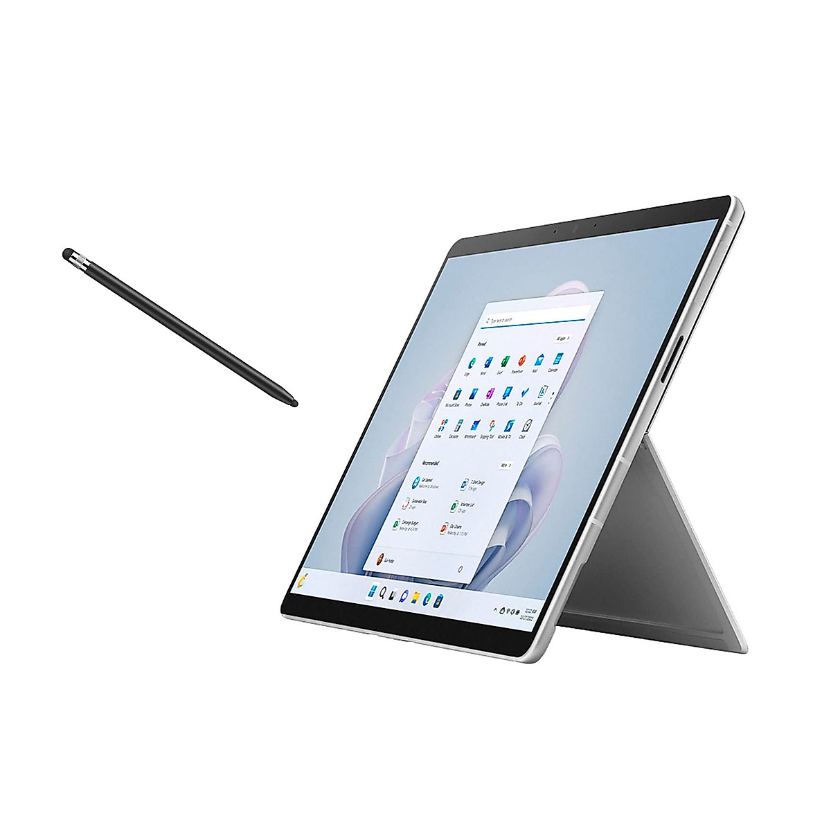 Microsoft Surface Pro 9, 13" Touchscreen 2-in-1 Tablet, 12th Gen Intel Core i5-1235U, Intel Iris Xe Graphics, 8GB DDR5 RAM, 512GB SSD, Windows 11h, Platinum, Device Only, with Stylus Pen
