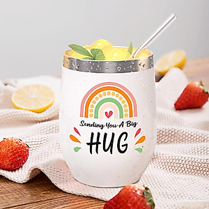 Birthday Gifts for Women, Self Care Gifts for Mom Sister Wife Best Friend Coworker, Get Well gifts for Women Care Package Unique Relaxation Gifts Sunflower Gifts baskets