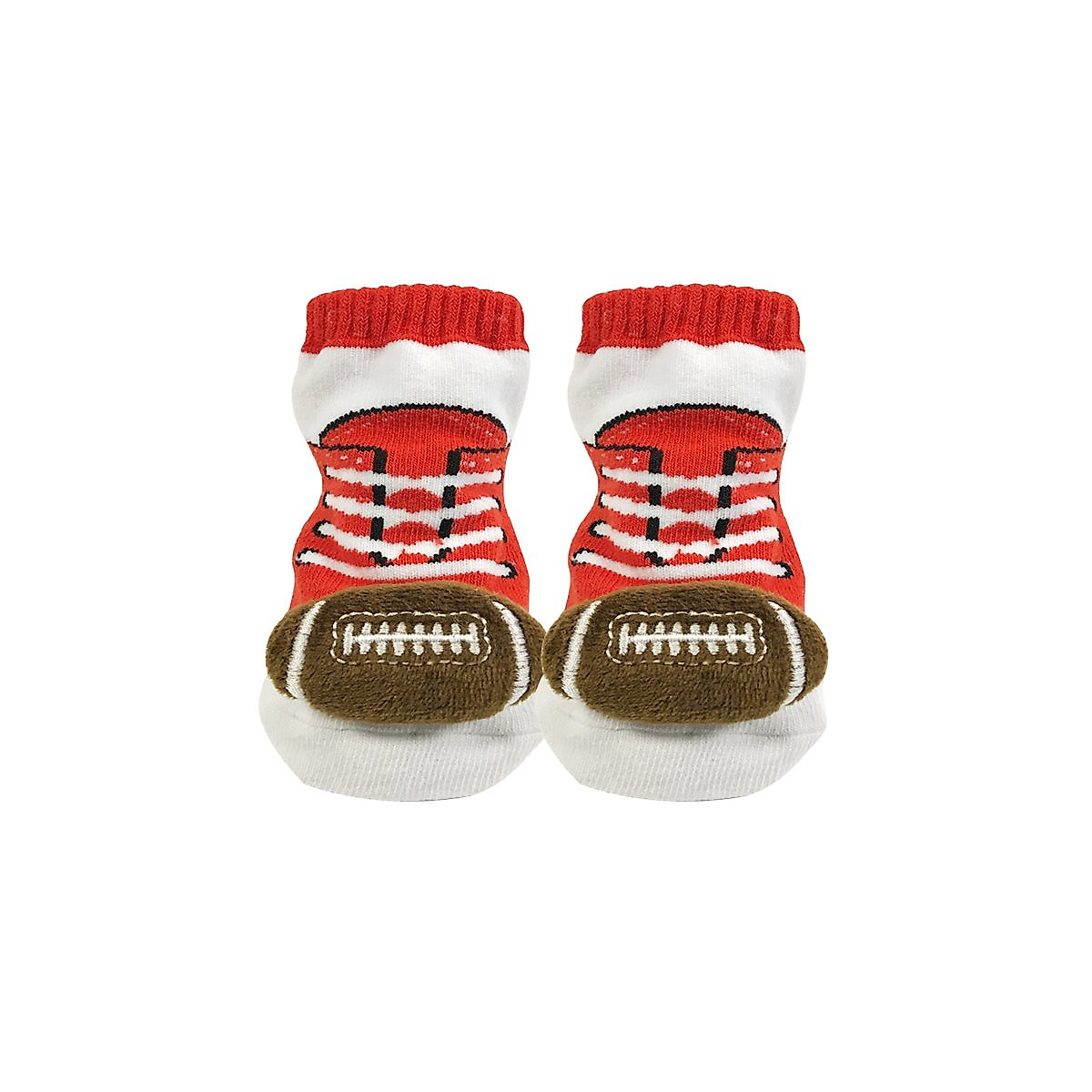 Bowbear Adorable Baby 6 Pair Non-Skid Puffy Animal Face Bootie Socks