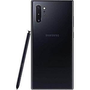 Samsung Galaxy Note 10 Plus (SM-N975F) Single SIM, 256GB, 6.8", 12GB RAM, GSM, Factory Unlocked LTE Smartphone, International Version - Aura Black