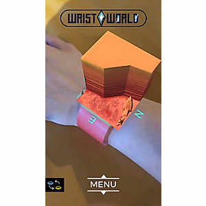 WRIST WORLD Hatsune Miku Wrist Band Set - an Augmented Reality Virtual AR RPG Adventure On Your Phone and Wrist
