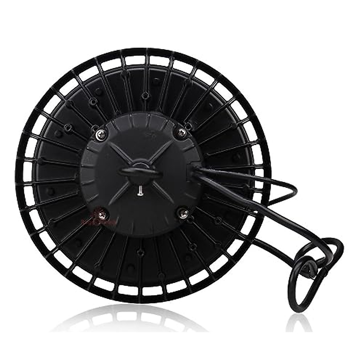 RuggedGrade 100 Watt LED High Bay UFO Corvus Series Lights - with 40w Kono Series Battery Back Up - 14,500 Lumen - 3.3ft Cord - 5000K - DLC Premium 5.1 Optional