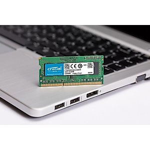 Crucial 8GB Single DDR3/DDR3L 1866 MT/s (PC3-14900) Unbuffered SODIMM 204-Pin Memory - CT102464BF186D