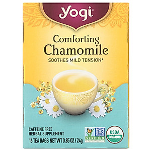 Yogi Tea, Chamomile, 16 Count, Packaging May Vary
