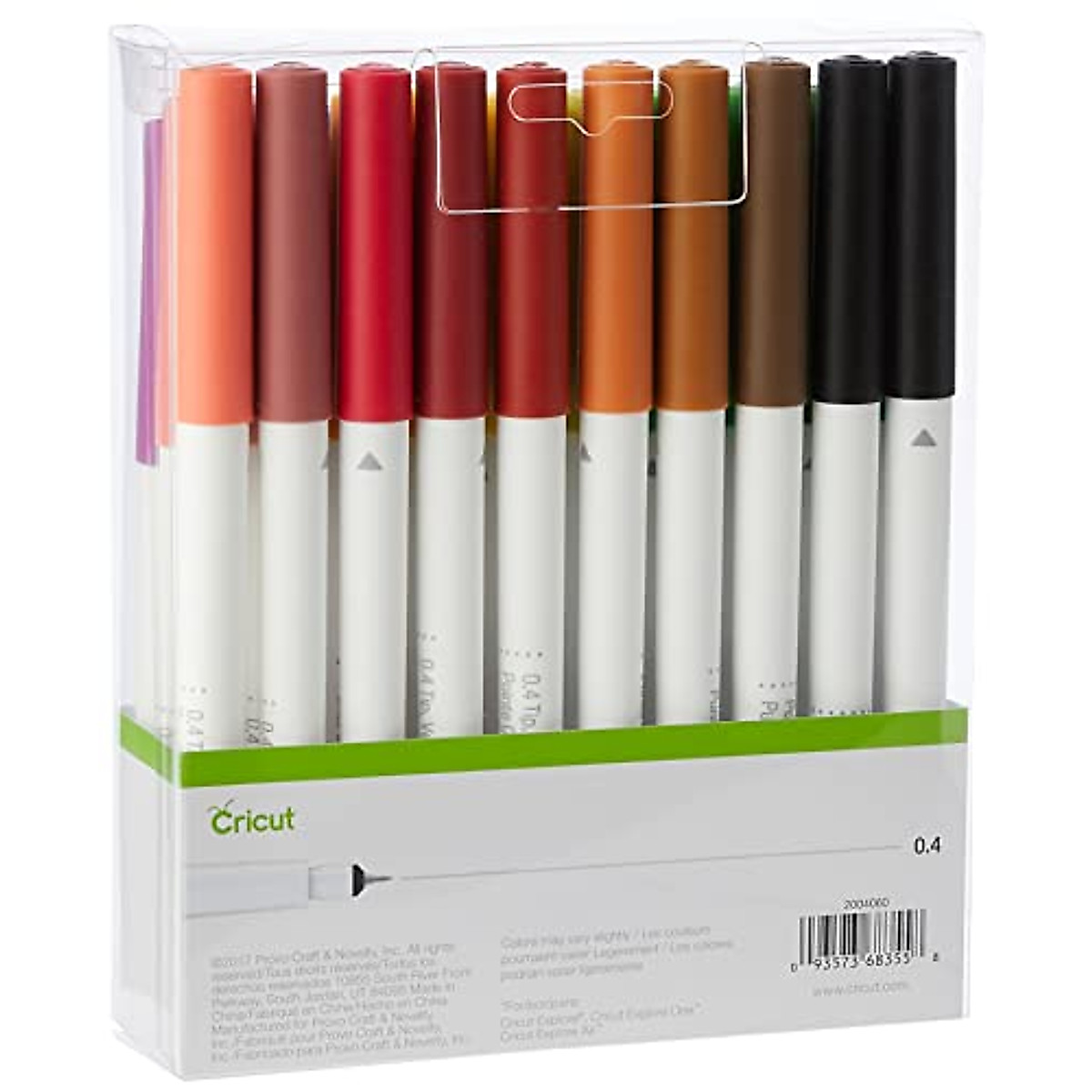Cricut Infusible Ink Pen Set (0.4), (30 ct), Multi, One Size