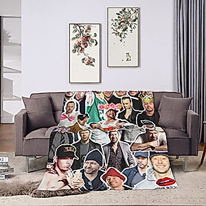Blanket Donnie Wahlberg Soft and Comfortable Warm Fleece Blanket for Sofa,Office Bed car Camp Couch Cozy Plush Throw Blankets Beach Blankets