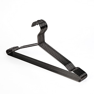 Better to U 17 Inch Metal Clothes Hanger, 4.0mm Heavy Duty Shirt Blouse Hanger for Coat Suit Bridal Boutique, Space Saving Slim Wire Hanger for Camisole Trousers Wedding Dress（Gold 36pack）