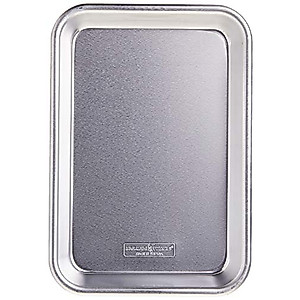 Nordic Ware Burger Serving Trays-2 Piece Set, Aluminum