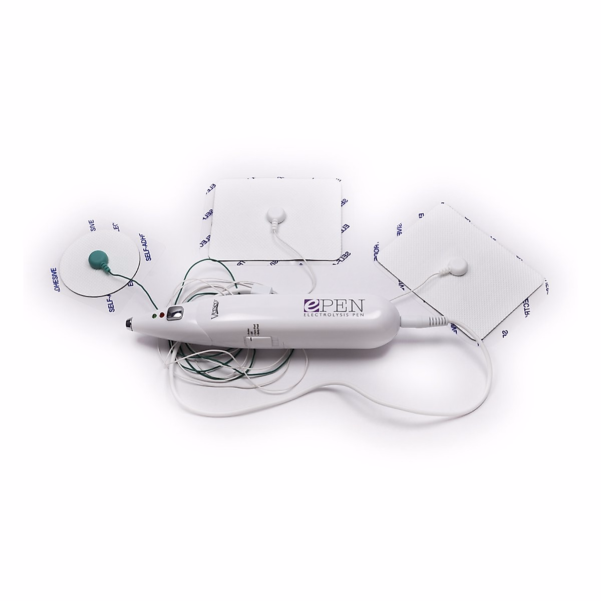 Verseo Permanent Hair Removal Conductive Patches for the Body, Leg, Stomach, Bikini Line, Perfect Shaving Alternative for Men and Women with Sensitive Skin (Large Body Patch)