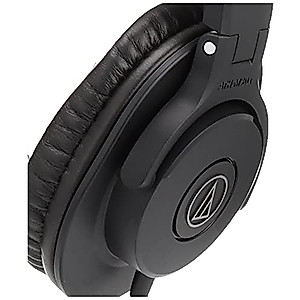 Audio-Technica ATH-M30x Professional Studio Monitor Headphones, Black