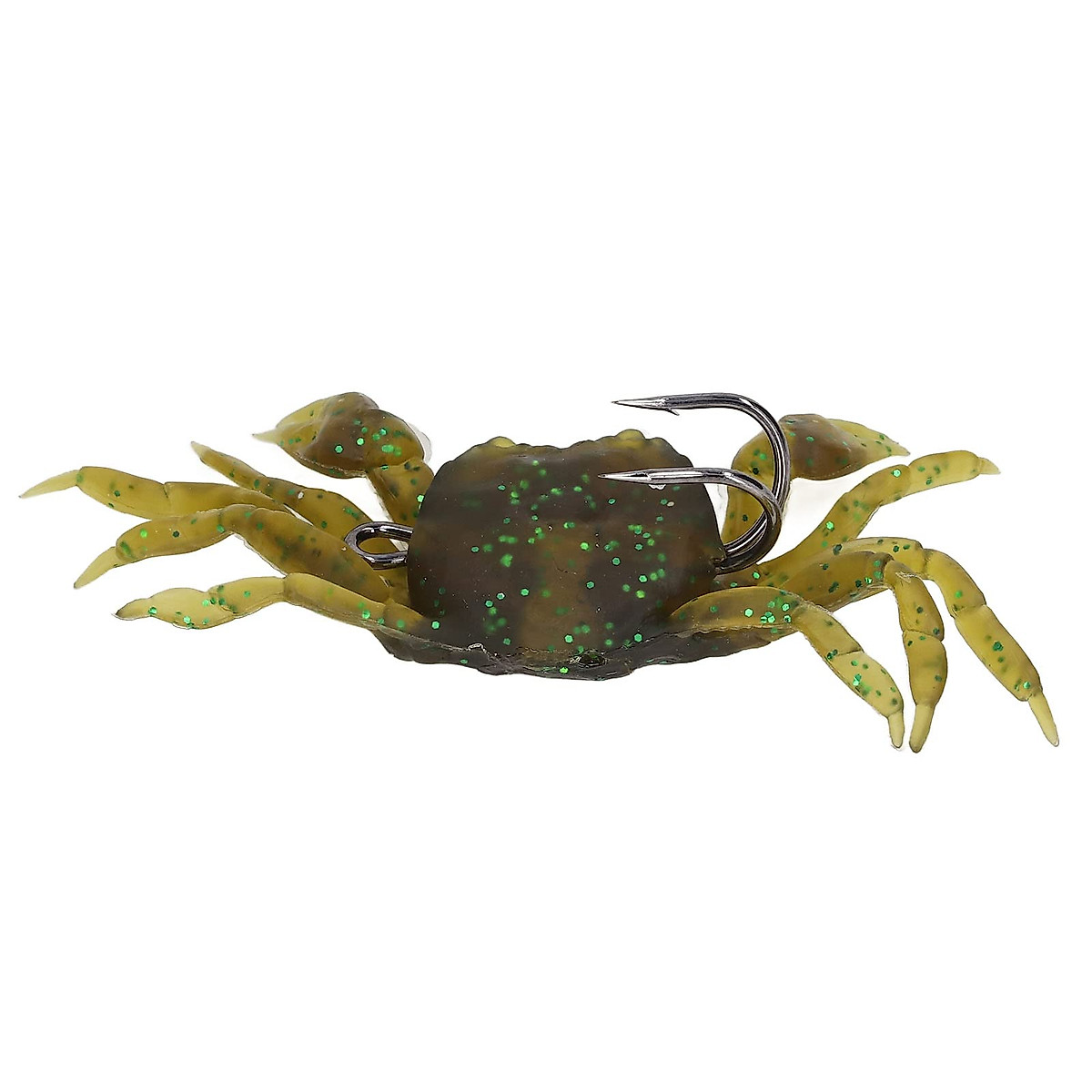 8Pcs 13cm Artificial Crab Bait, Fishing Tackle 3D Simulation Crab Soft Bait Lure 33.5g with Hooks for Saltwater, Sea Fishing Bait Traps