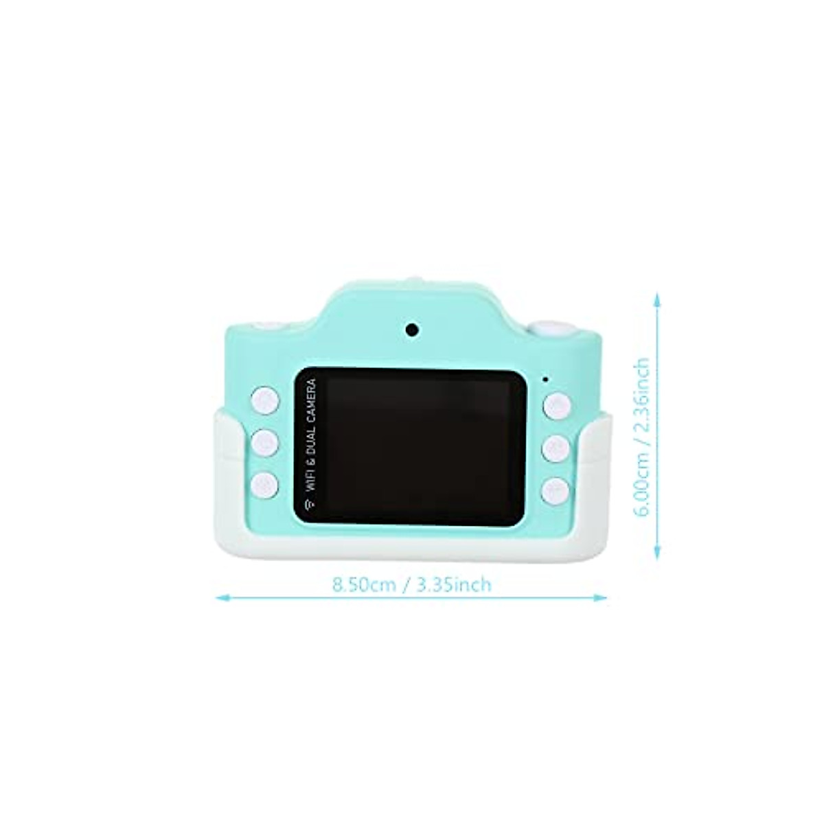 Lurrose Childs Camera Cartoon Digital High Definition: Cartoon Kids, Blue Rechargeable Video Recorder, 32g Mini Kid Toys for New Year Birthday Festival Souvenir Girl Toddler Toys