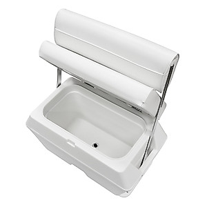 Wise 8WD159-784 Offshore Swingback Cooler Seat, 50-Quart, Cuddy Brite White