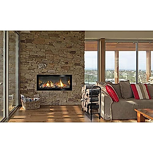 Home-Complete Firewood Storage Rack- Steel Wood Pile Holder for Stacking Cut Logs for Indoor/Outdoor Use, Fireplaces, Firepits, Backyard (4 Ft)