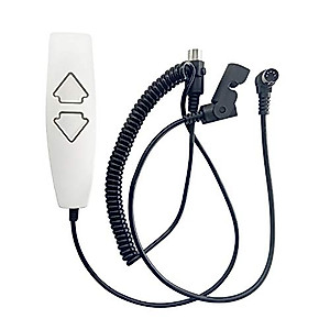 Kariwust Lift Chairs Power Recliner 2 Push Button 5 Pin Hand Control Handset Remote with USB and Blue Light